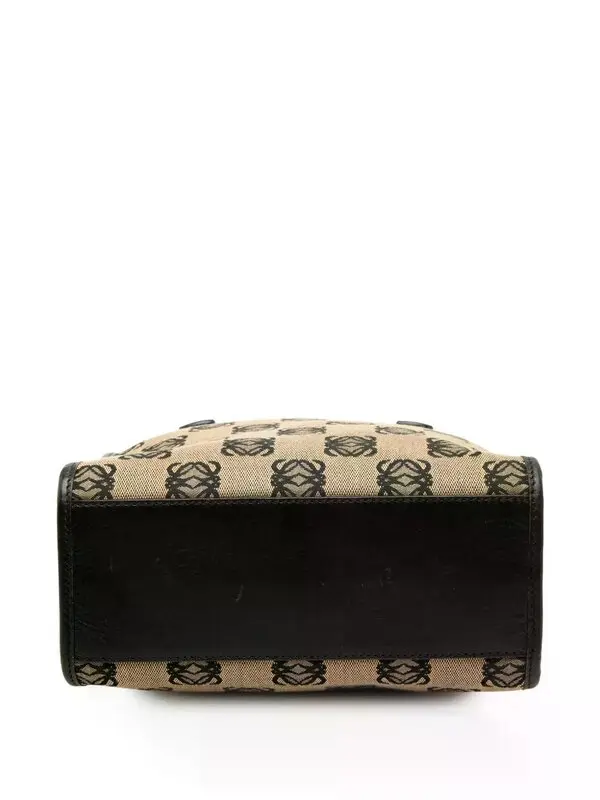 Loewe 2004 Anagram Canvas Handbag