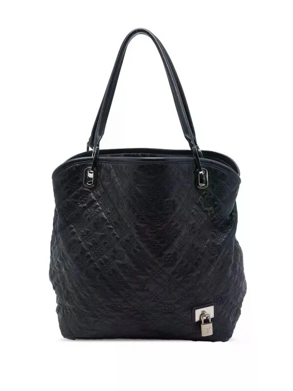 LOUIS VUITTON 2012 Monogram Lambskin Antheia Lilia Gm Tote Bag