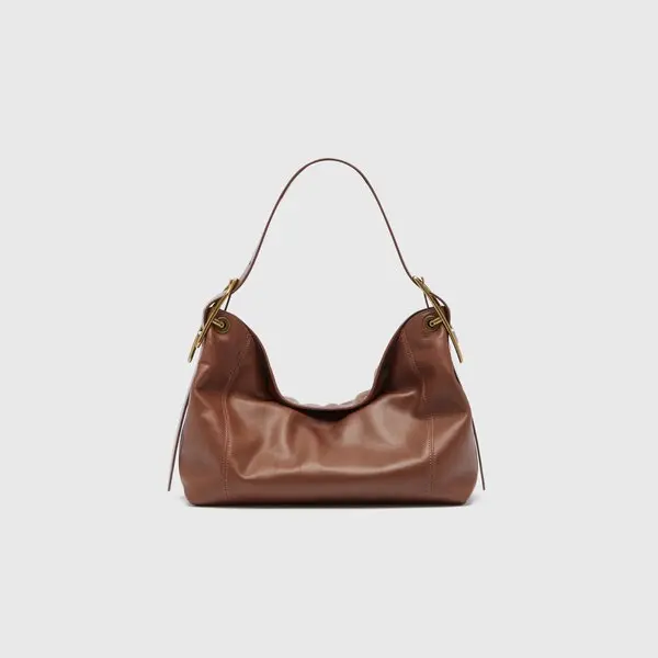 DIESEL® D-line-shoulder Bag In Leather
