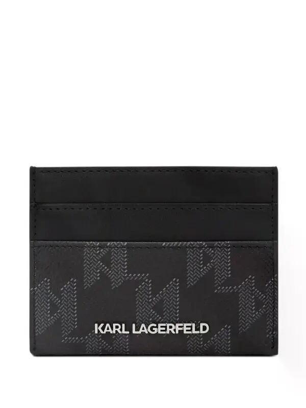 Karl Lagerfeld Monogram-print Cardholder