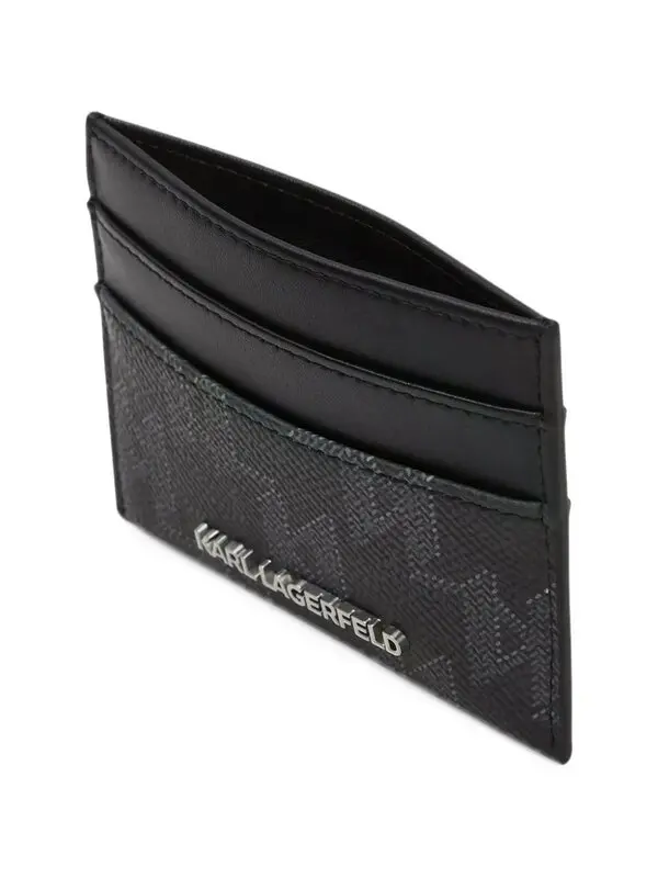 Karl Lagerfeld Monogram-print Cardholder