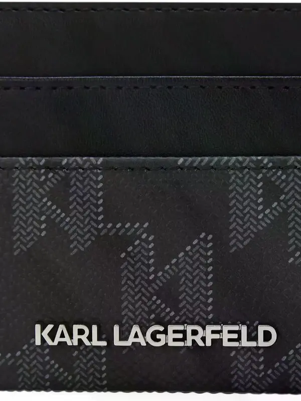 Karl Lagerfeld Monogram-print Cardholder