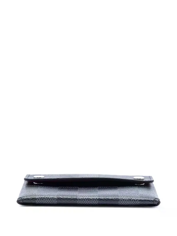 LOUIS VUITTON 2020 Damier Graphite Compact Modulable Wallet Small Wallets