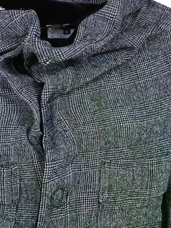 Junya Watanabe Check-pattern Draped Blazer