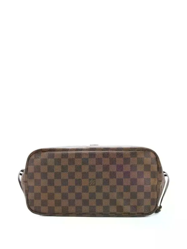 LOUIS VUITTON Mm Neverfull Damier Ebene Tote Bag