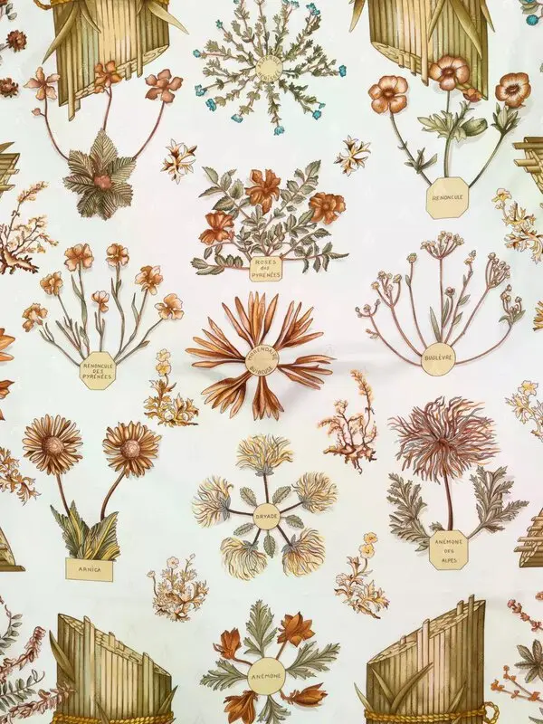 Hermès Herbier De Gavarnie Scarf
