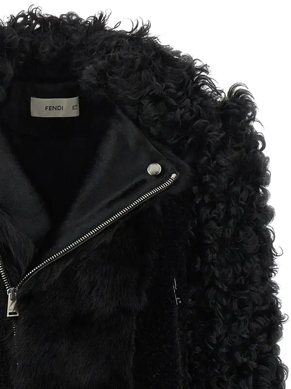 Fendi Blouson' Biker Jacket
