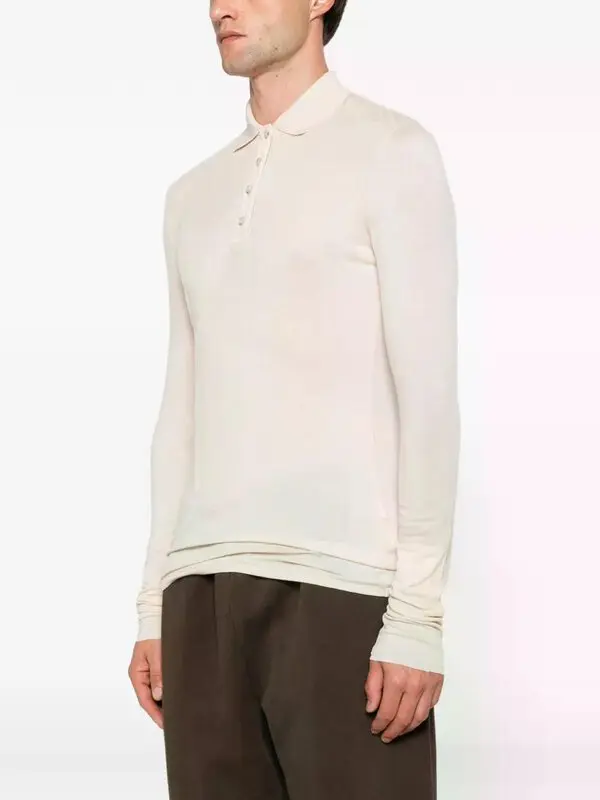 ENTIRE STUDIOS Long-sleeve Polo Shirt