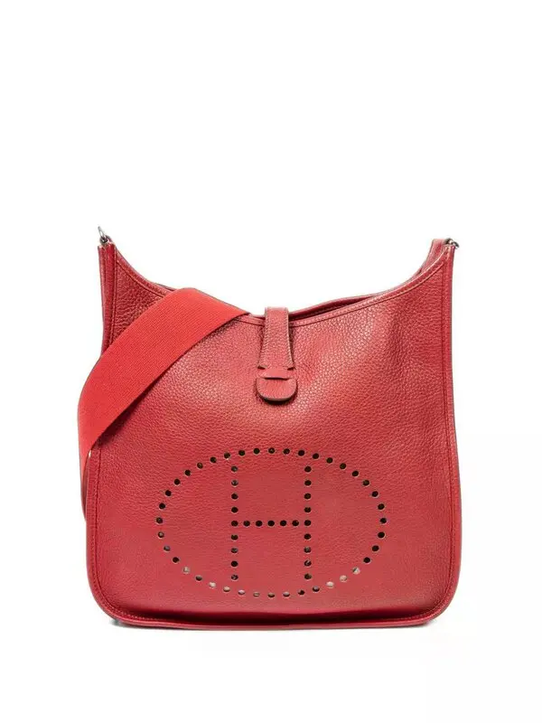Hermès Gm Evelyne I Shoulder Bag - Red