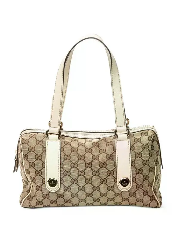 Gucci Charmy Boston Shoulder Bag - Neutrals