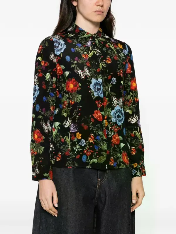 Alice + Olivia Floral-print Shirt