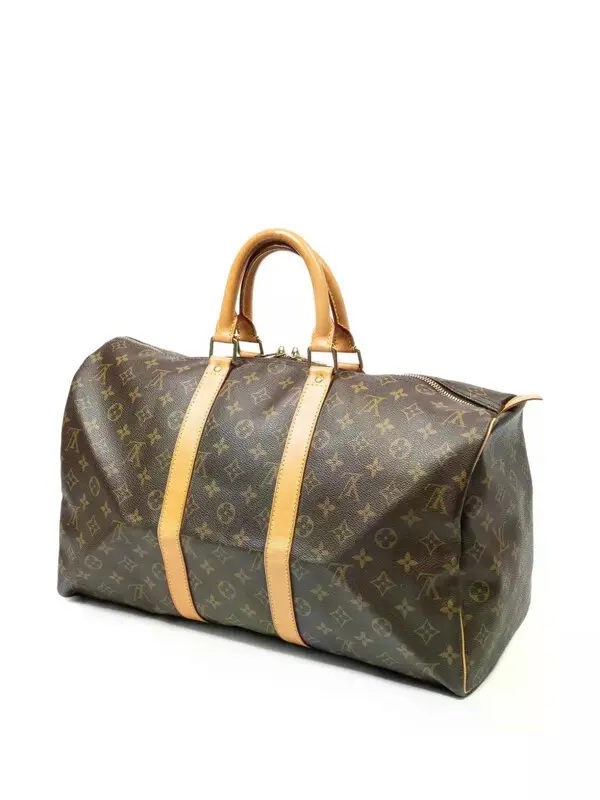 LOUIS VUITTON Keepall 45 Travel Bag - Brown