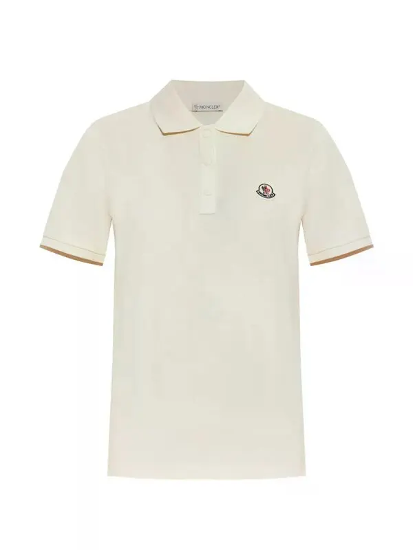Moncler Logo-patch Polo Shirt