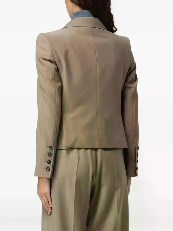 TELA Double-breasted Wool Blazer