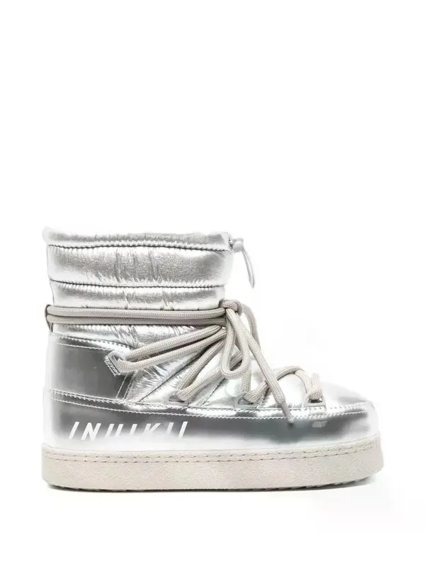 Inuikii Mountain Gloss Boots - Silver
