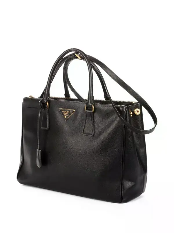 Prada Galleria Double Zip Tote Bag