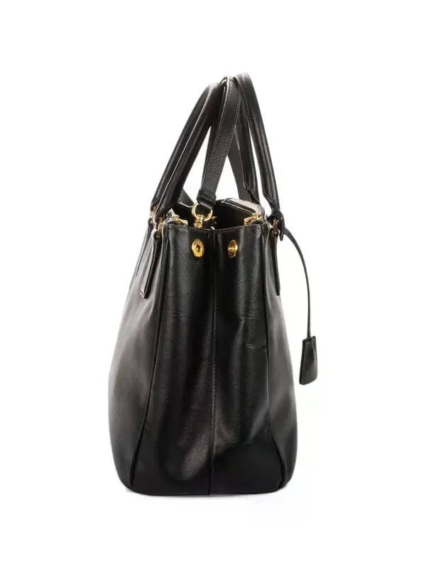 Prada Galleria Double Zip Tote Bag