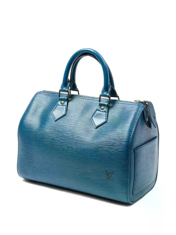 LOUIS VUITTON Speedy 25 Epi Handbag - Blue