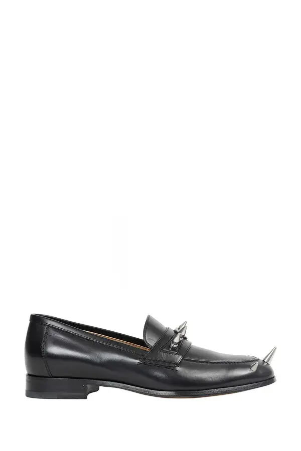 Gucci Studded Loafers - Black