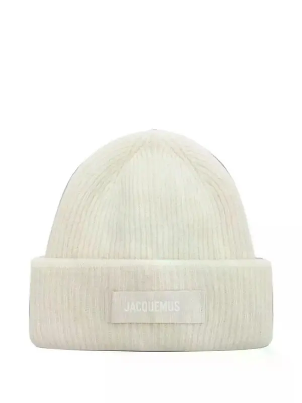 Jacquemus Le Bonnet Logo-patch Beanie Hat