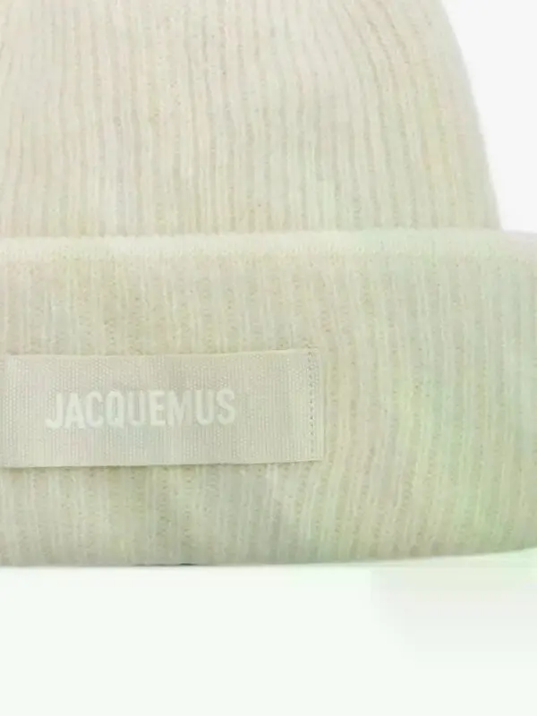 Jacquemus Le Bonnet Logo-patch Beanie Hat