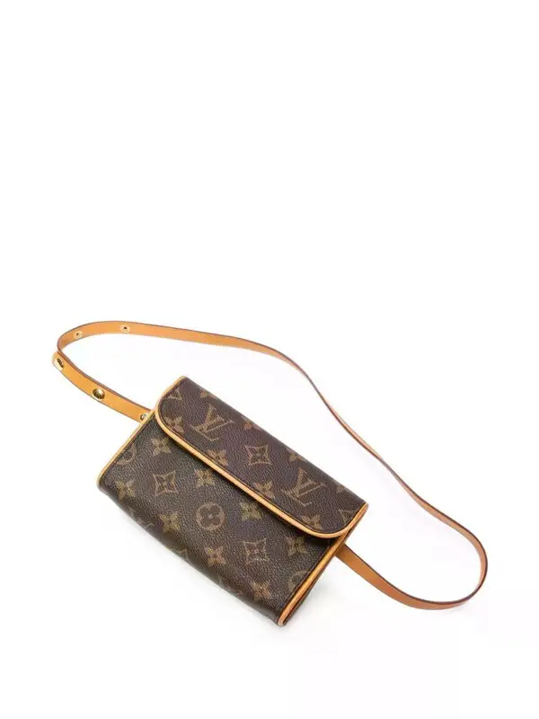 LOUIS VUITTON Monogram Florentine Belt Bag - Brown