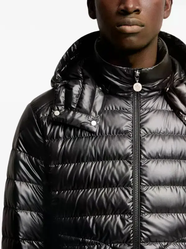 Moncler Lauros Hooded Short Down Jacket