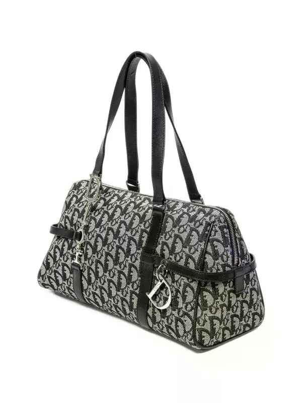 Dior D Charm Trotter Logo-charm Shoulder Bag