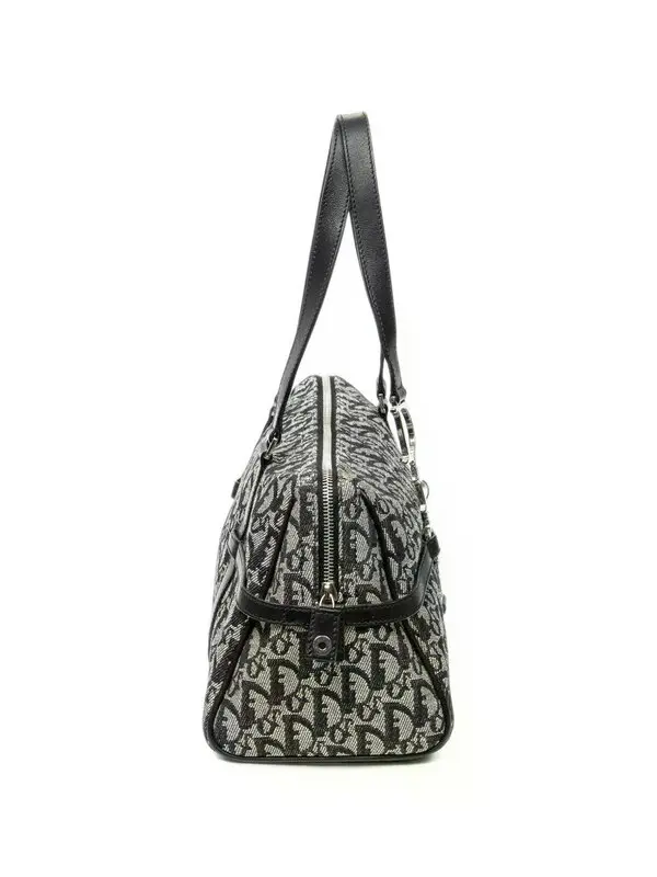 Dior D Charm Trotter Logo-charm Shoulder Bag