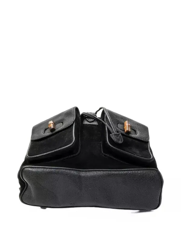 Gucci Large Bamboo Handle Backpack