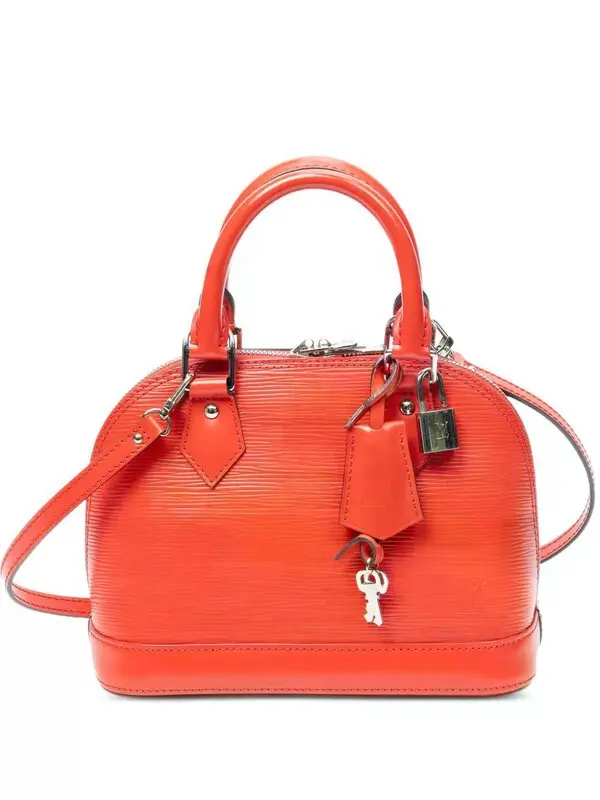 LOUIS VUITTON Alma Bb Handbag - Red