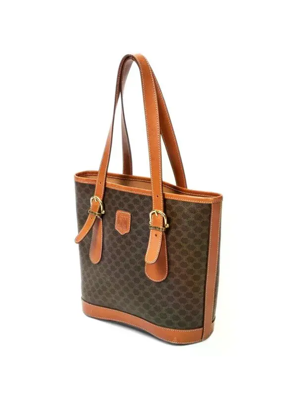 Celine Small Macadam Buckle-detail Tote Bag