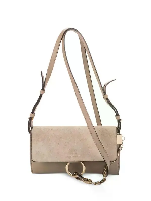 Chloé Mini Faye Shoulder Bag - Neutrals