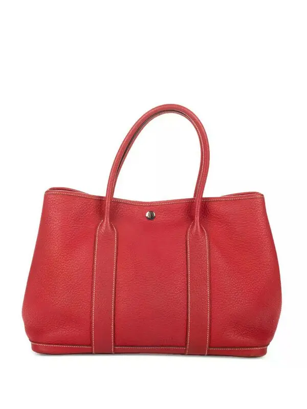 Hermès Garden Party Pm Tote Bag - Red