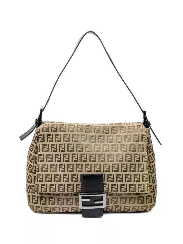 Fendi Mama Forever Baguette Shoulder Bag - Neutrals