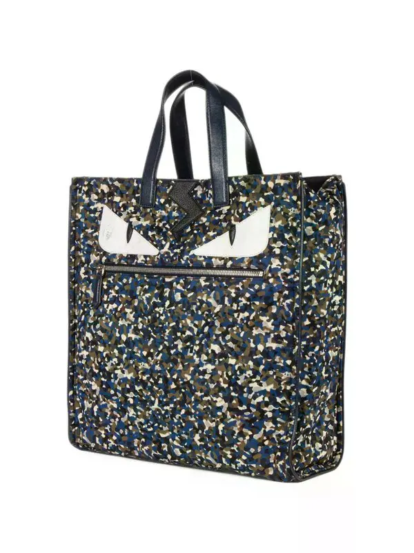 Fendi Bugs Camouflage Tote Bag