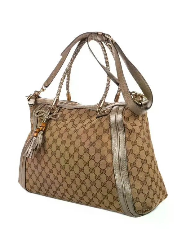 Gucci Bella Bamboo Guccissima Tote Bag