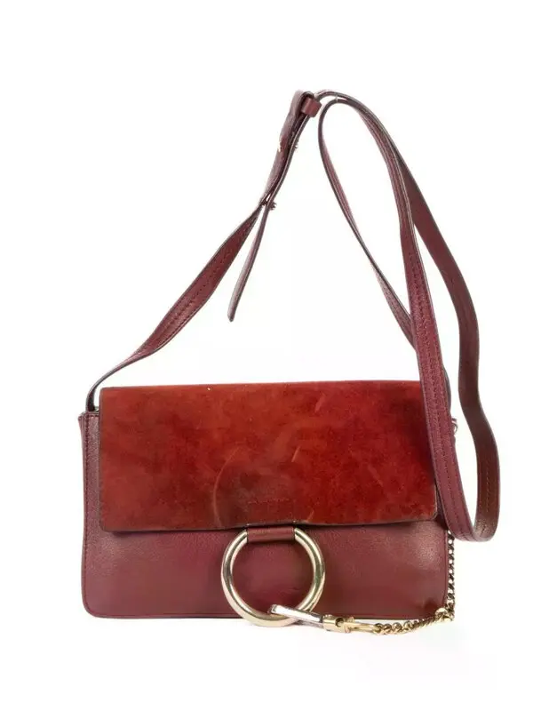 Chloé Small Faye Shoulder Bag - Red