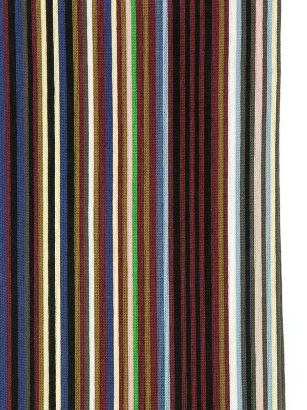 Paul Smith Artist Stripe Scarf - Blue