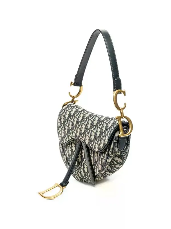 Dior Oblique Saddle Shoulder Bag
