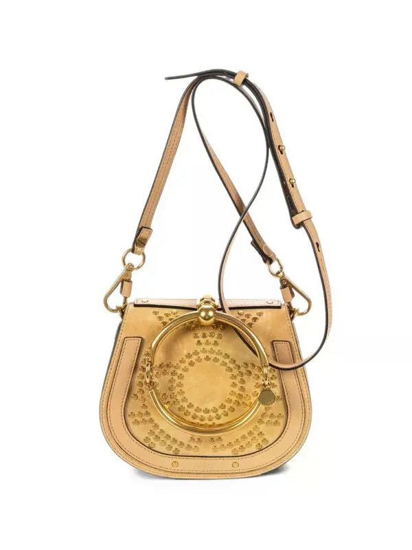 Chloé Small Nile Studded Shoulder Bag