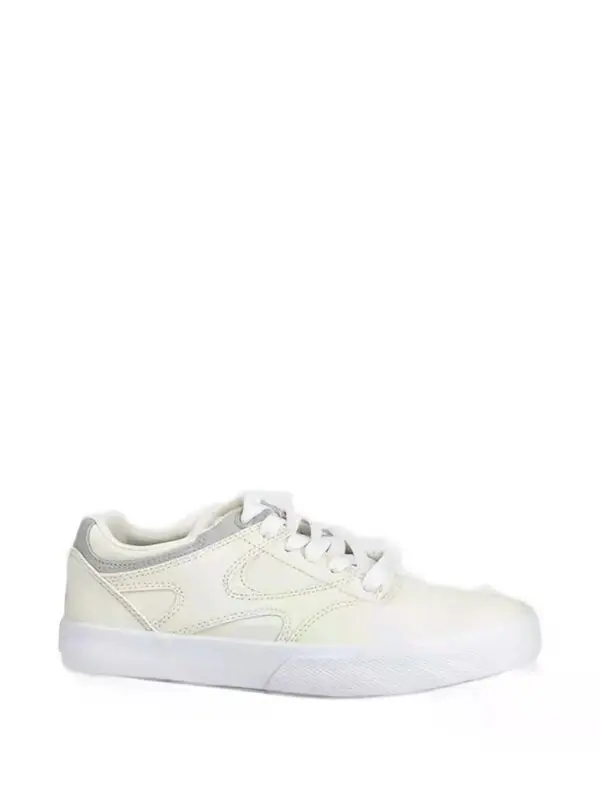DC SHOES Kalis Vulc Logo-patch Panelled Sneakers - Neutrals