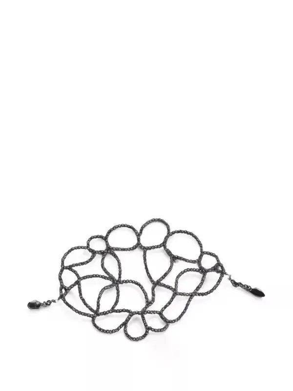 Brunello Cucinelli Monili Net Bracelet - Silver