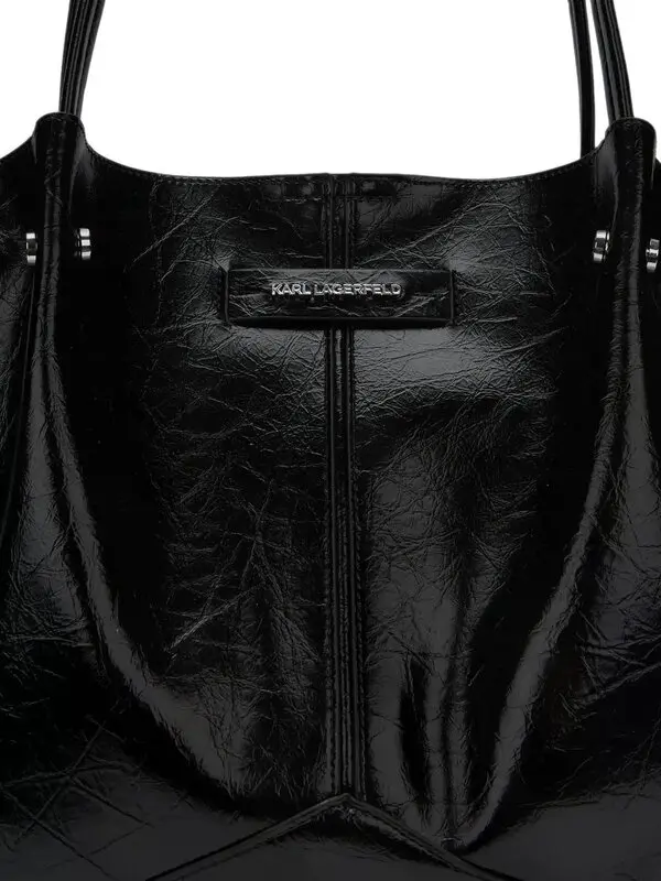 Karl Lagerfeld Medium K/pierced Textured Tote Bag