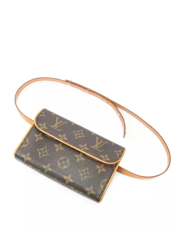 LOUIS VUITTON Florentine Monogram Belt Mini Bag - Monogram Ebony
