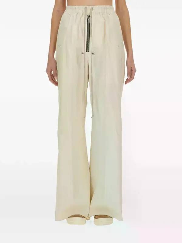 Rick Owens Zip-detail Drawstring Trousers