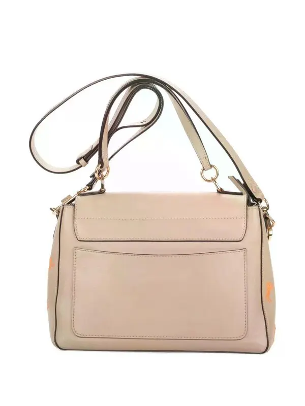 Chloé Faye Day Horse-embroidered Tote Bag - Neutrals