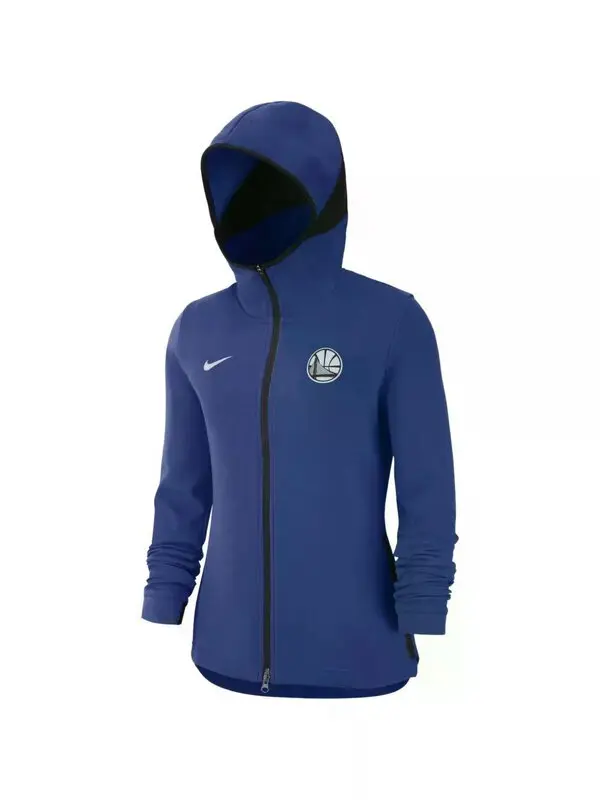 Nike Nba Golden State Warriors Showtime Logo-patch Hoodie