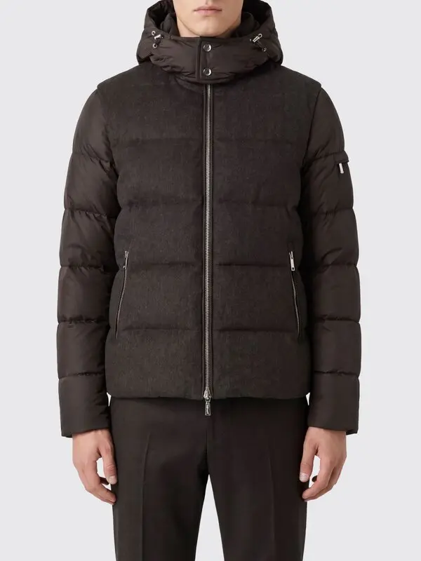 MOORER Coat - Brown