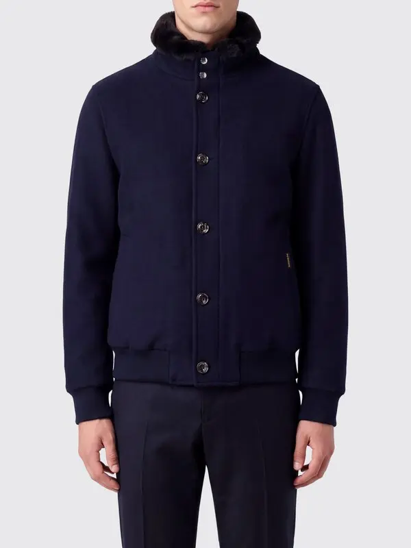 MOORER Coat - Blue